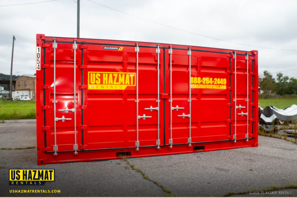 Portable Storage Container Pods For Rent - U.S. Hazmat Rentals