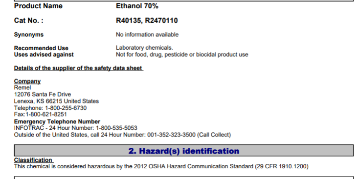 What is a MSDS sheet? - U.S. Hazmat Rentals