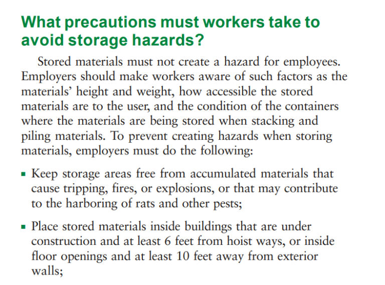 OSHA Chemical Storage Requirements - U.S. Hazmat Rentals