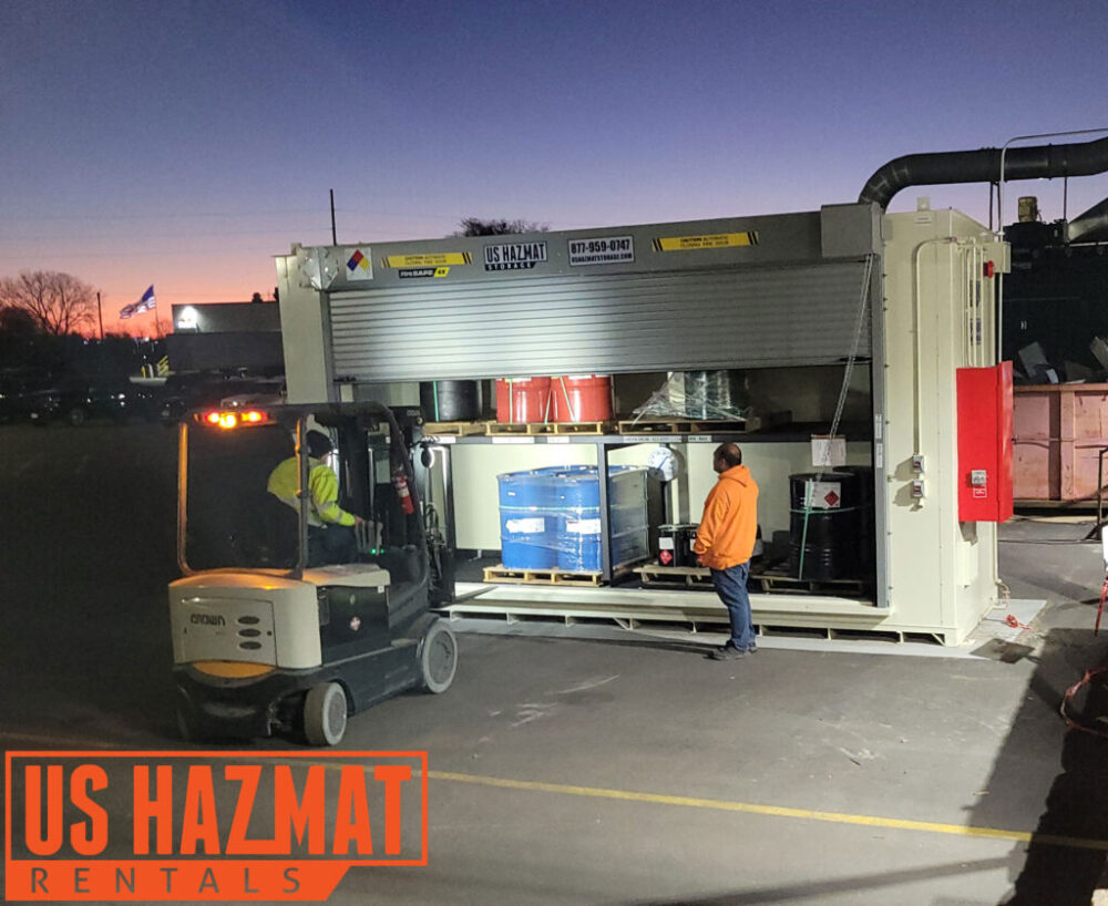 Modular Chemical Storage - U.S. Hazmat Rentals